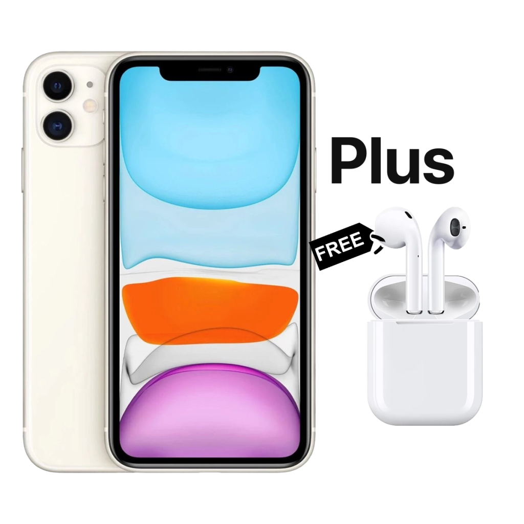 iPhone 11 Plus With Free Wireless Earbuds - We Deliver Phones